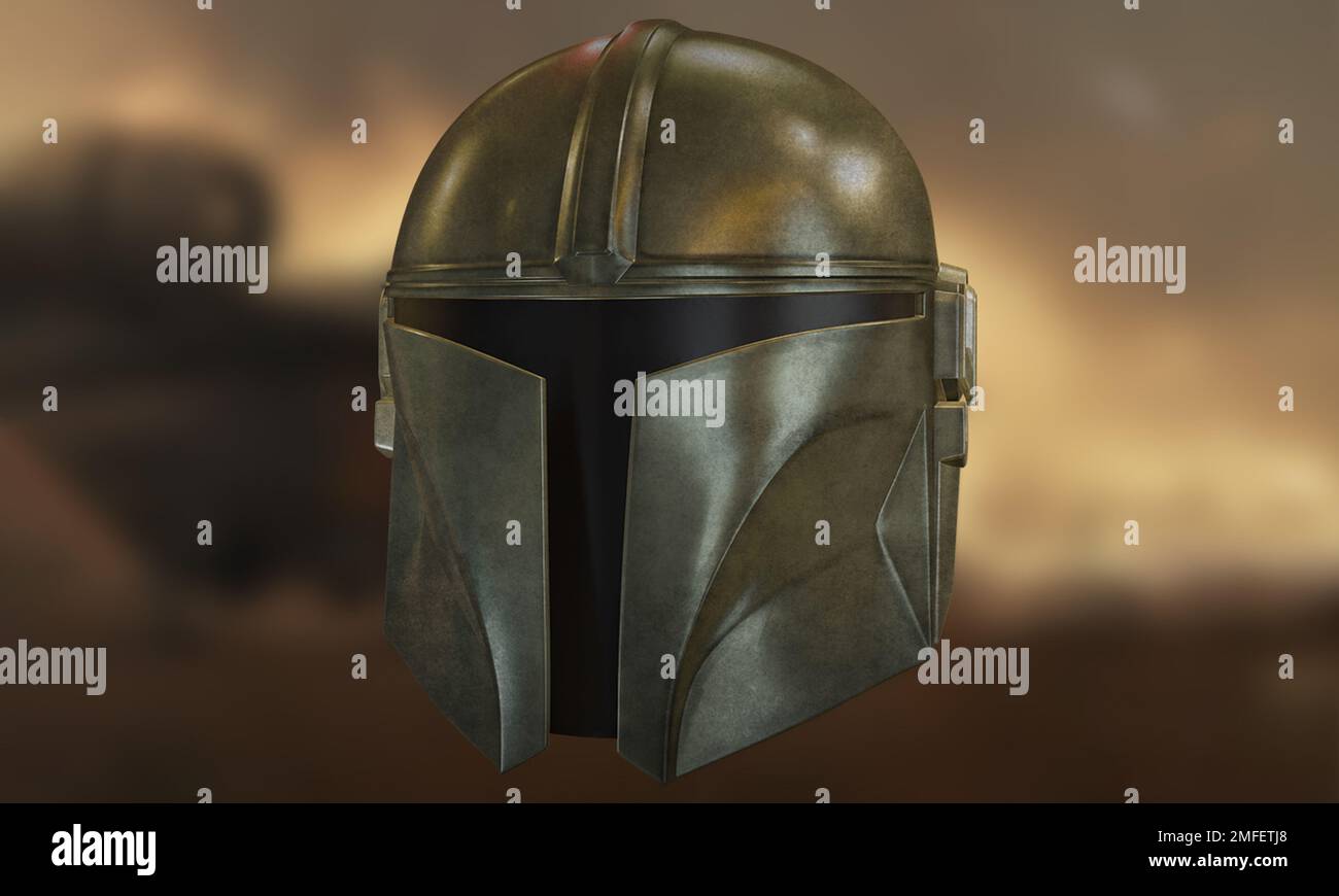 3d helmet with black glass Stock Photo - Alamy