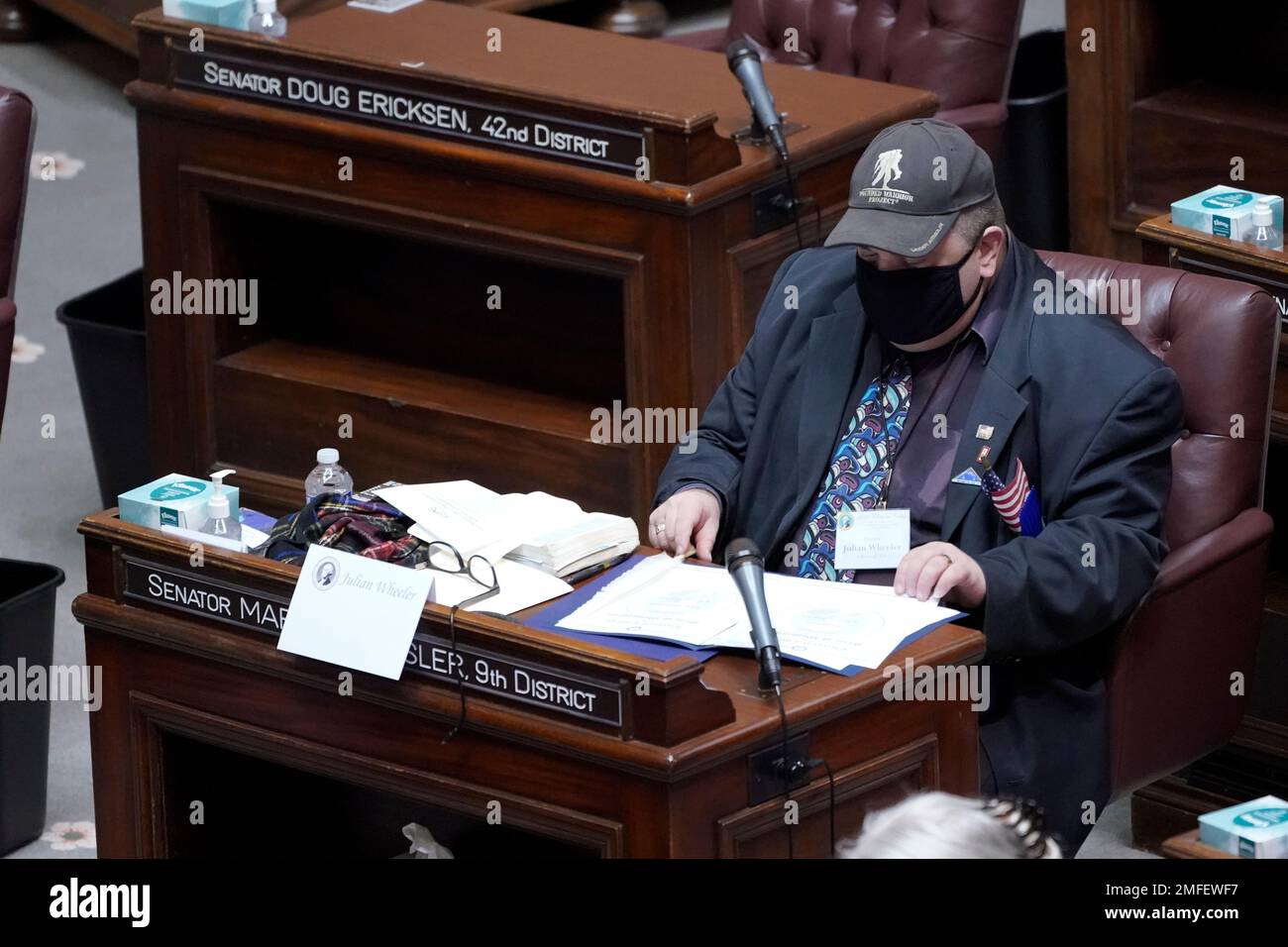 Democrat Julian Wheeler, a member of Washington's Electoral College ...