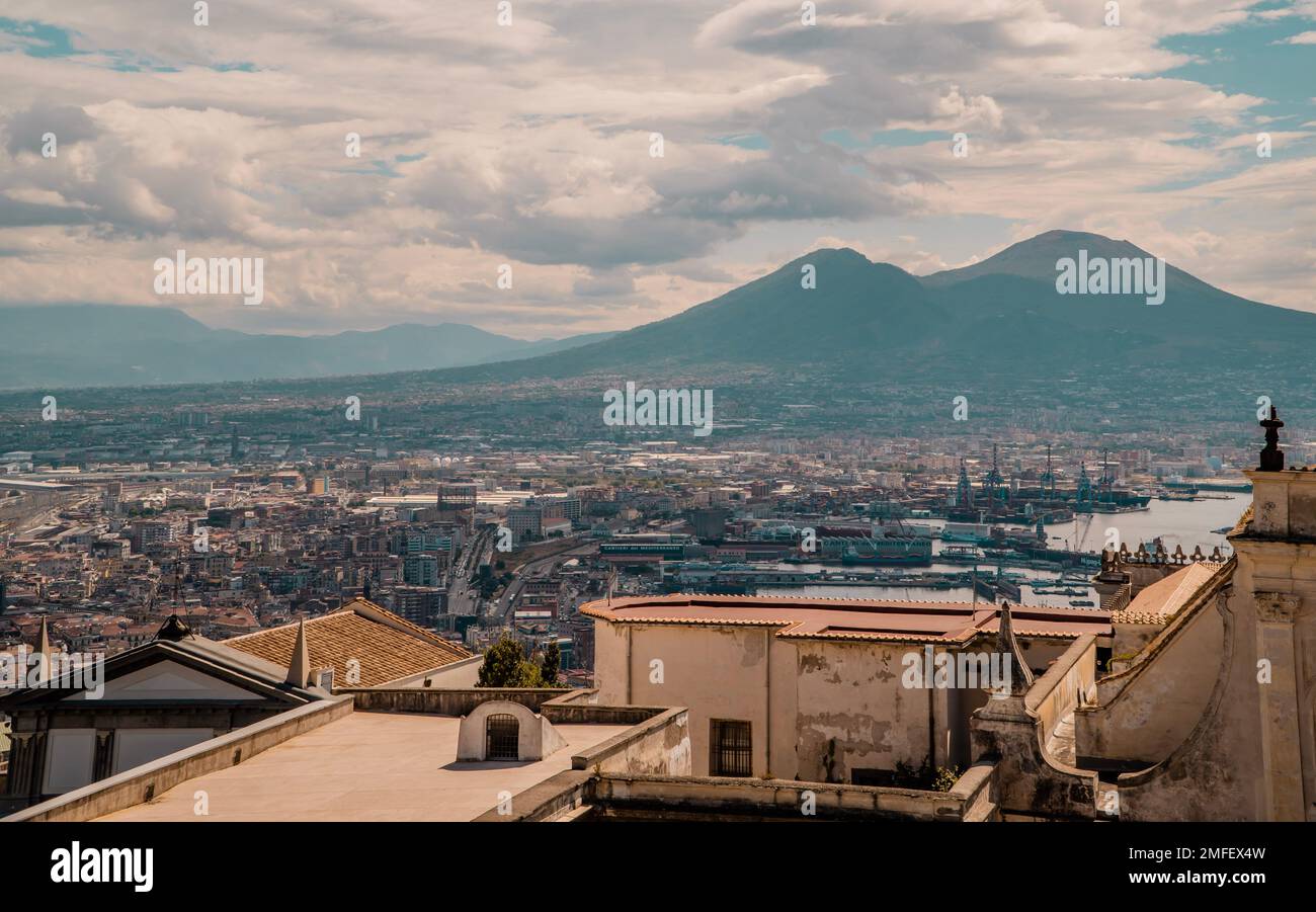 Napoli aerial hi-res stock photography and images - Alamy