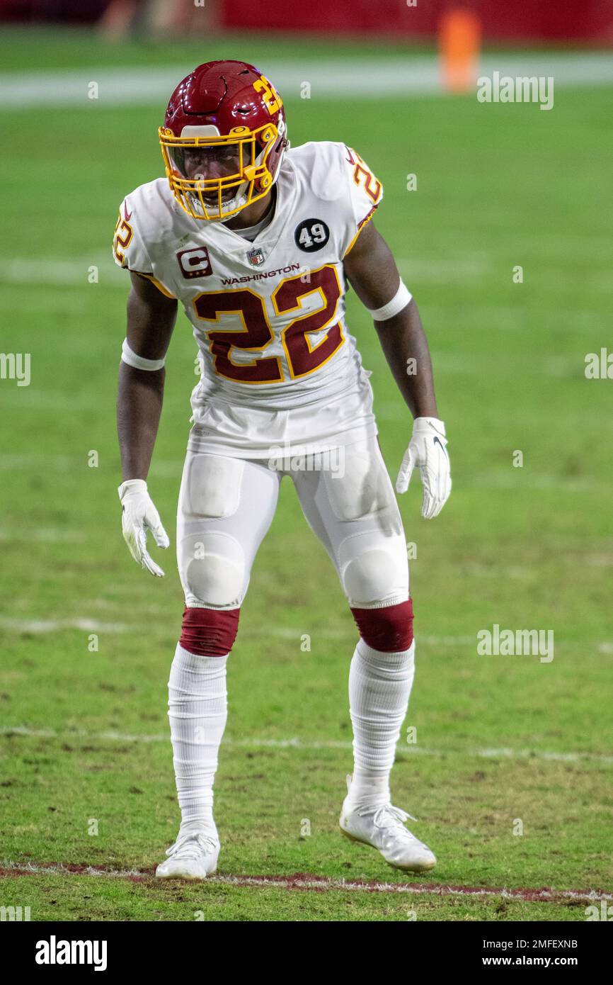 Washington Football Team free safety Deshazor Everett (22) in action ...
