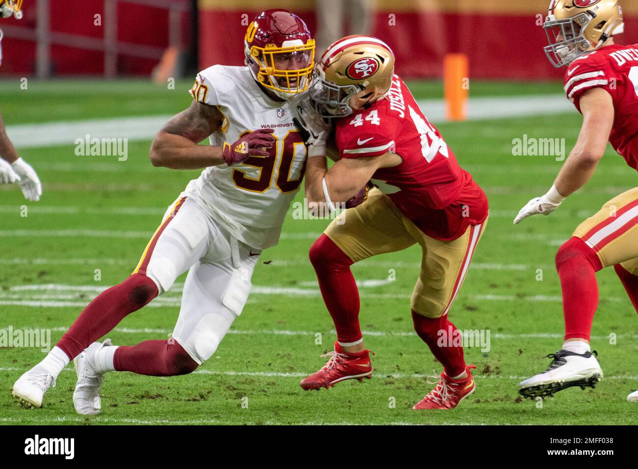 Washington Football Team defensive end Montez Sweat (90) in action ...