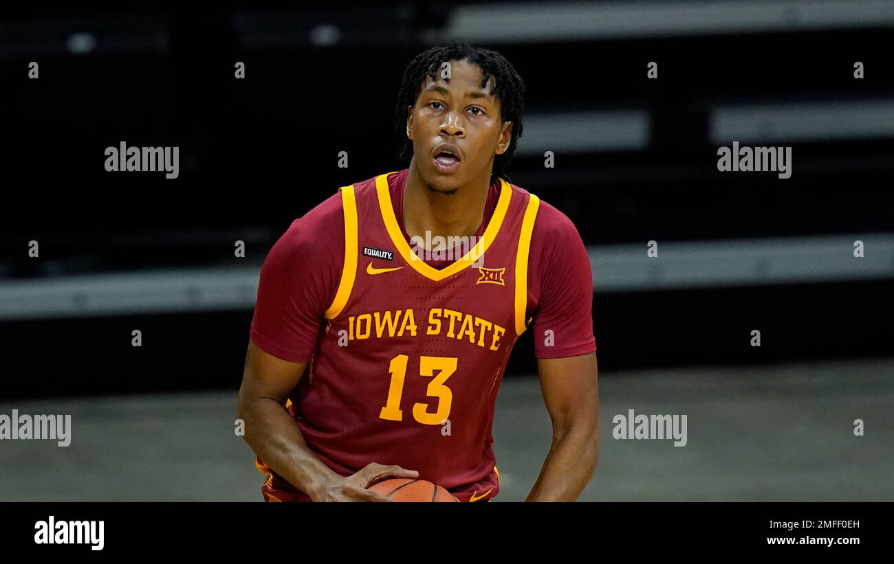 Iowa State forward Javan Johnson looks to shoot during an NCAA college ...