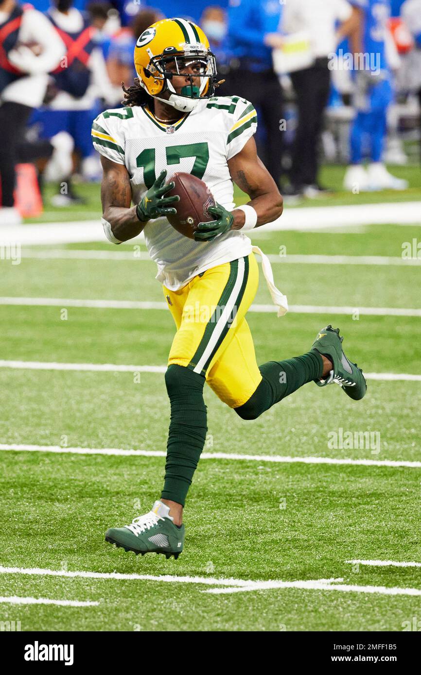 Green Bay Packers wide receiver Davante Adams (17) in action against ...
