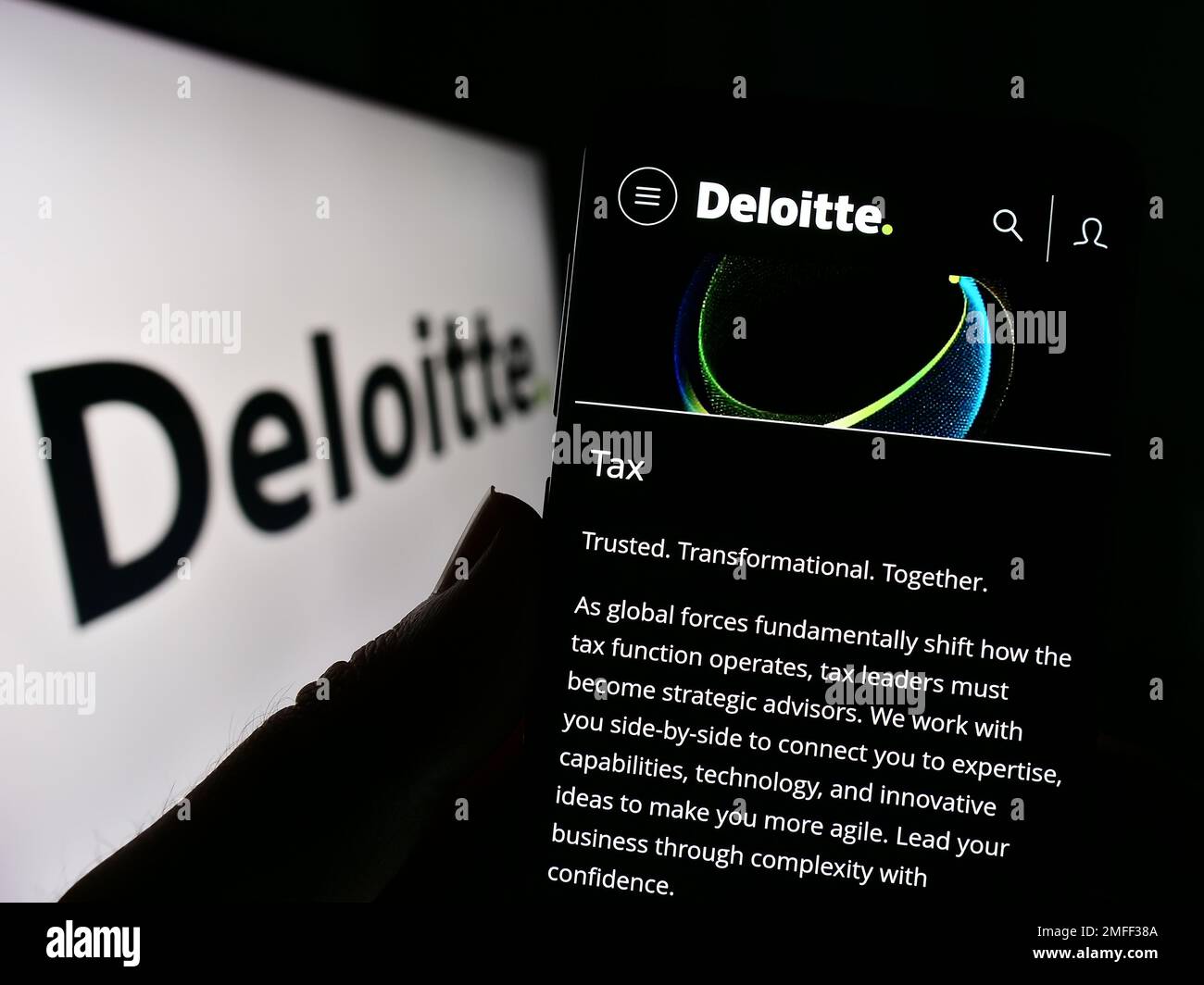 Deloitte logo hi-res stock photography and images - Alamy