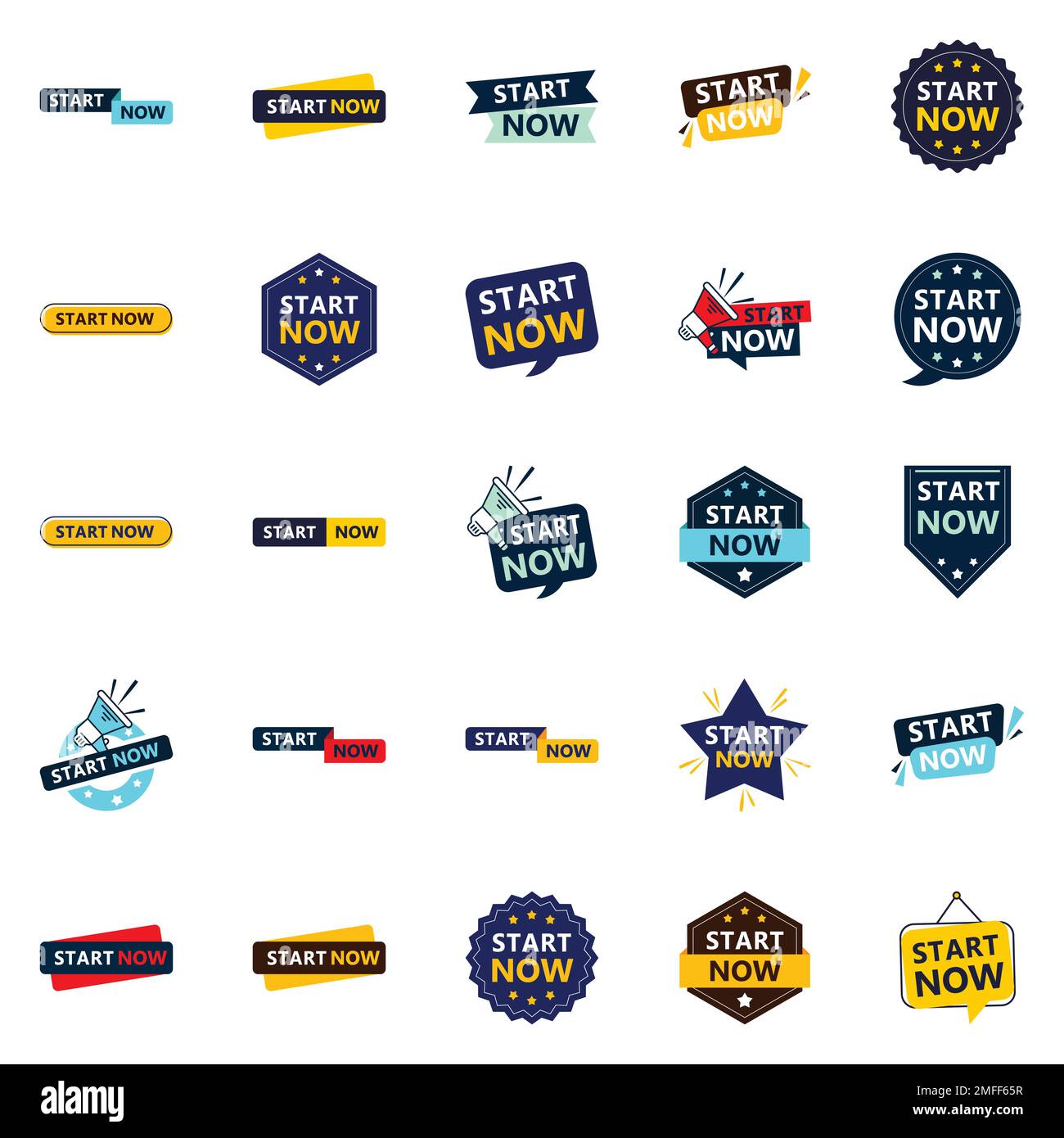 Action slogan Stock Vector Images - Alamy