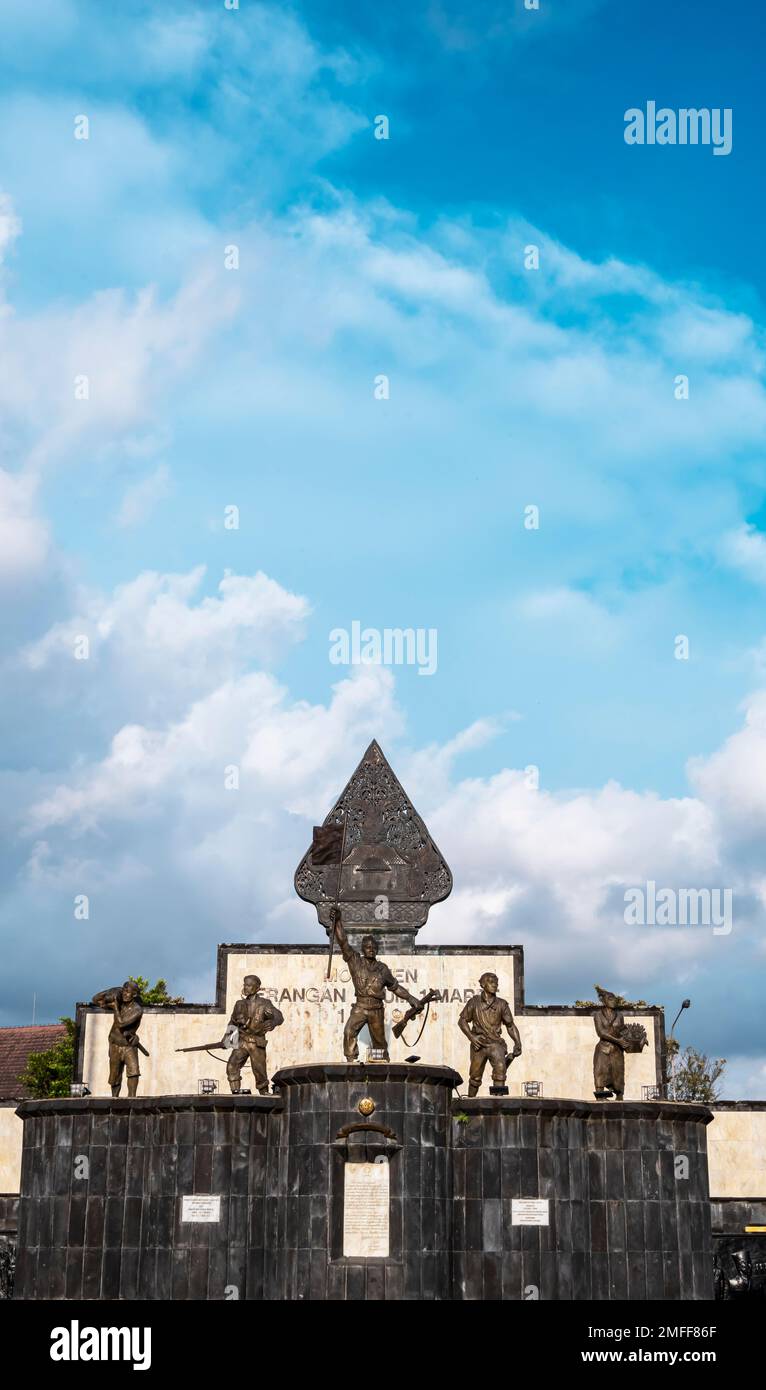 Yogyakarta, Indonesia - January 14, 2023: Low angle portrait photo of ...
