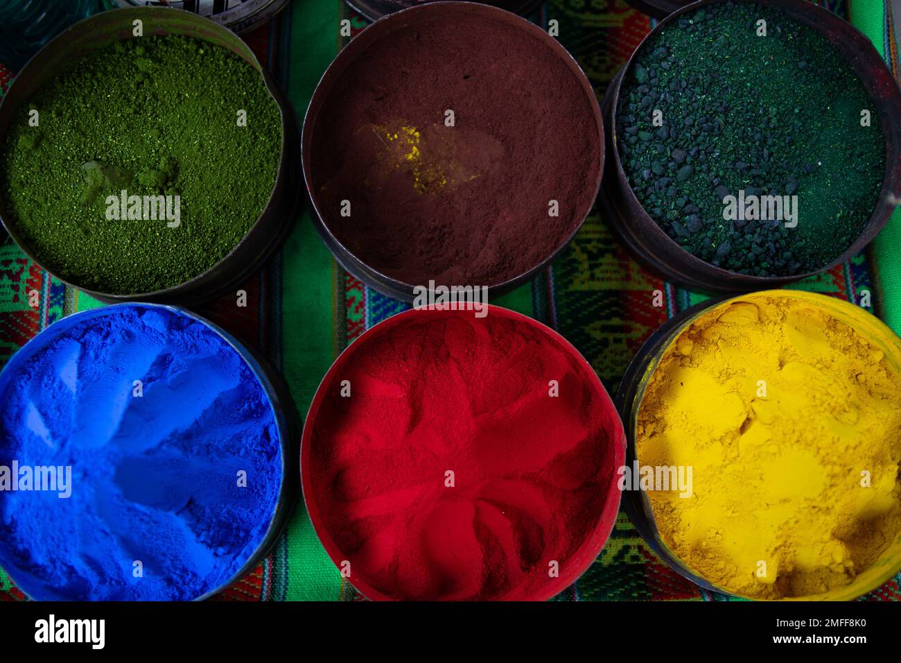 Peruvian andes paint hi-res stock photography and images - Alamy