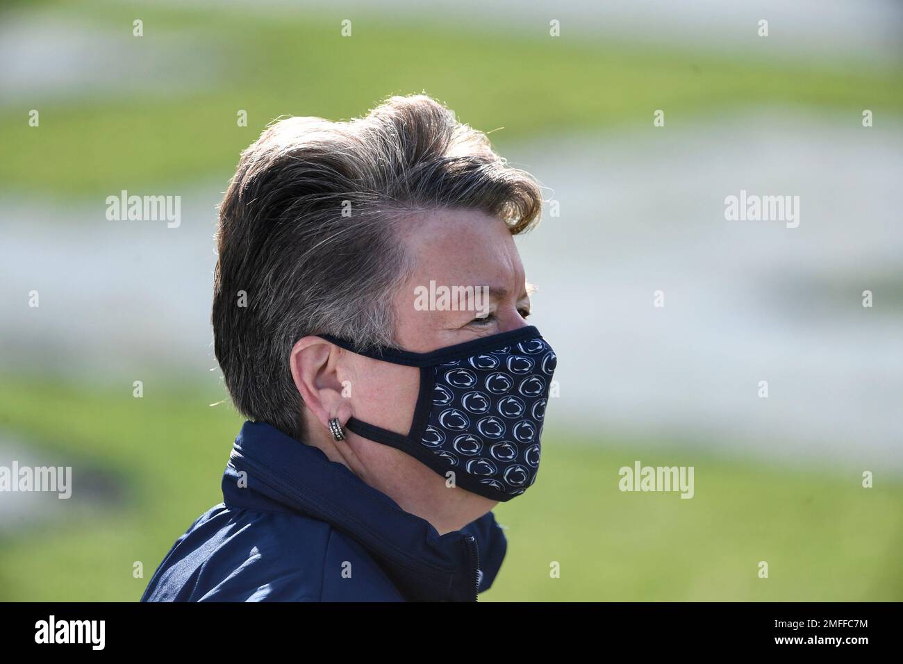 Penn State Vice President for Intercollegiate Athletics Sandy Barbour ...