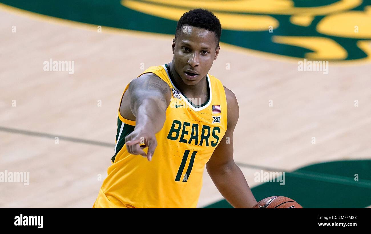 Baylor guard Mark Vital directs the offense during an NCAA college ...