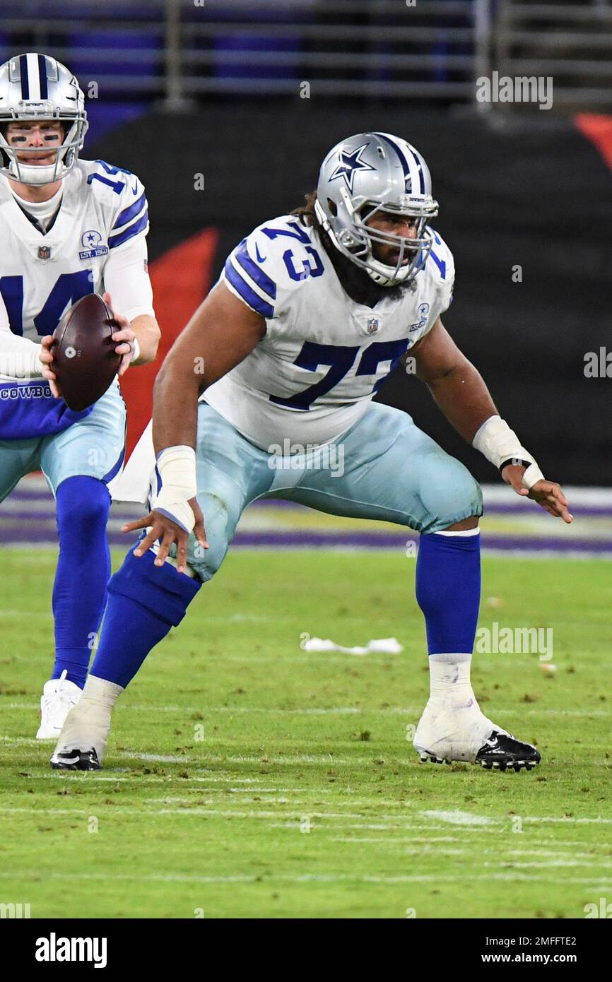 Dallas Cowboys center Joe Looney (73) in action during the second half ...