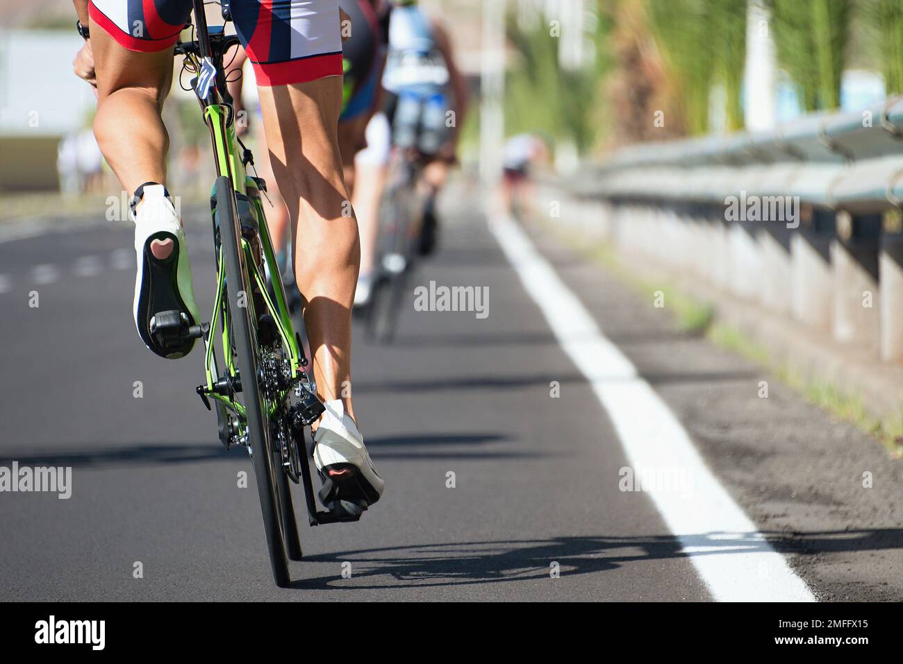 Road cyclist behind pedal hi-res stock photography and images - Alamy
