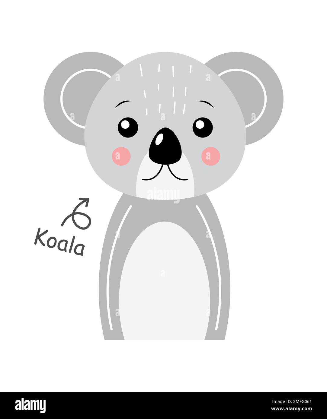 Koala character hi-res stock photography and images - Alamy