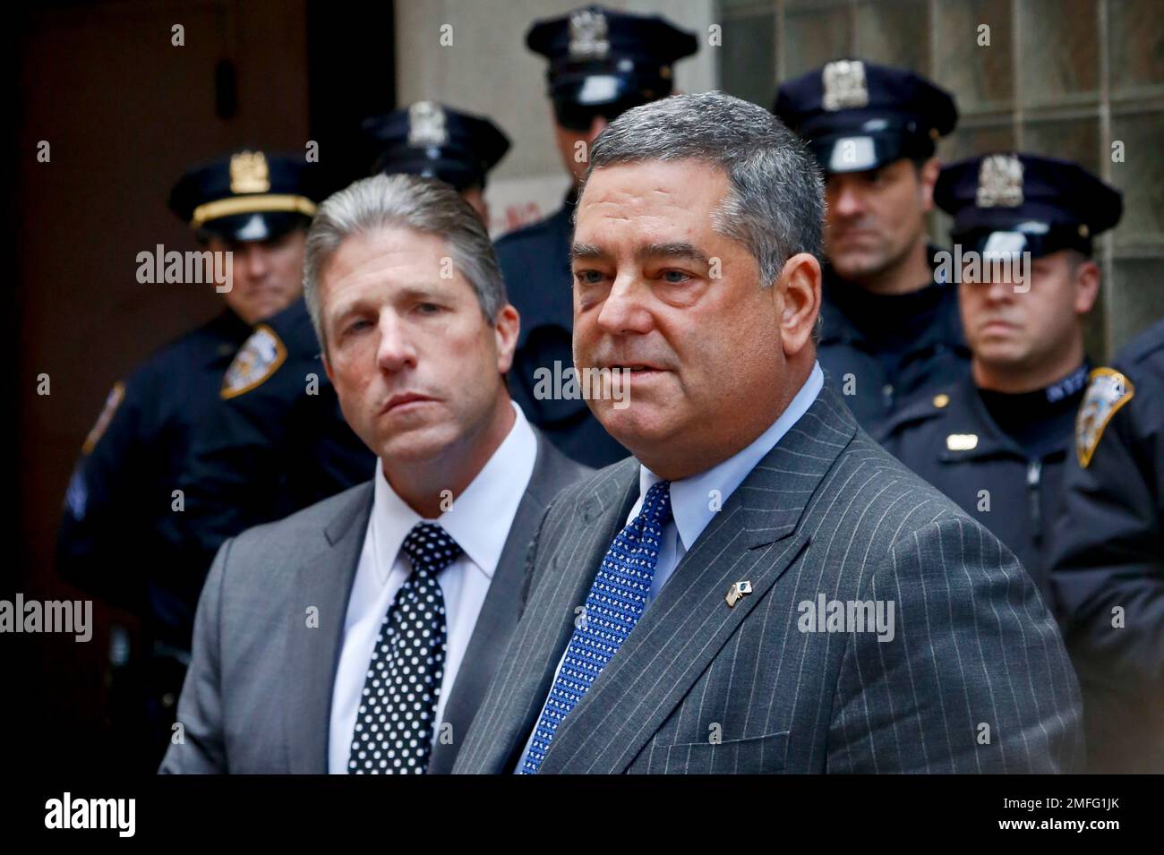 FILE — In this Oct. 28, 2016 file photo, President of the Patrolmen's ...