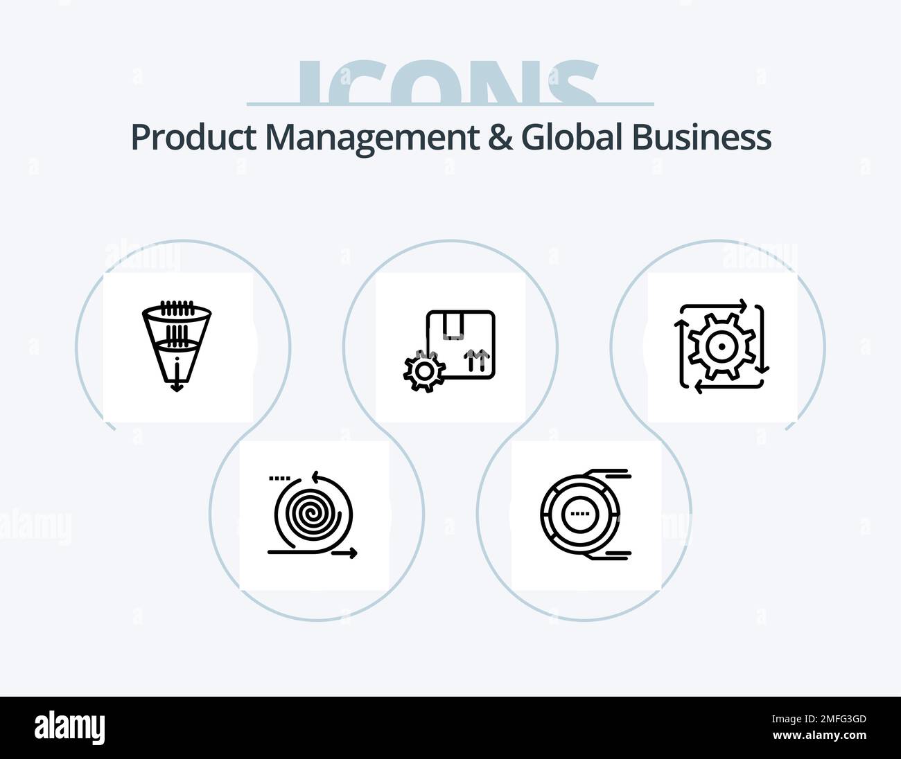 Product Managment And Global Business Line Icon Pack 5 Icon Design ... Product Managment And Global Business Line Icon Pack 5 Icon Design ...