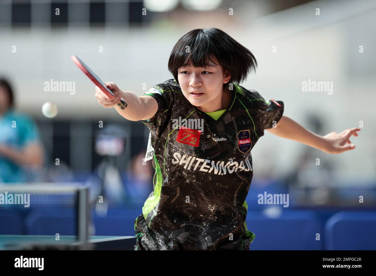 Tokyo, Japan. 25th Jan, 2023. Sakura Yokoi Table Tennis : All Japan ...