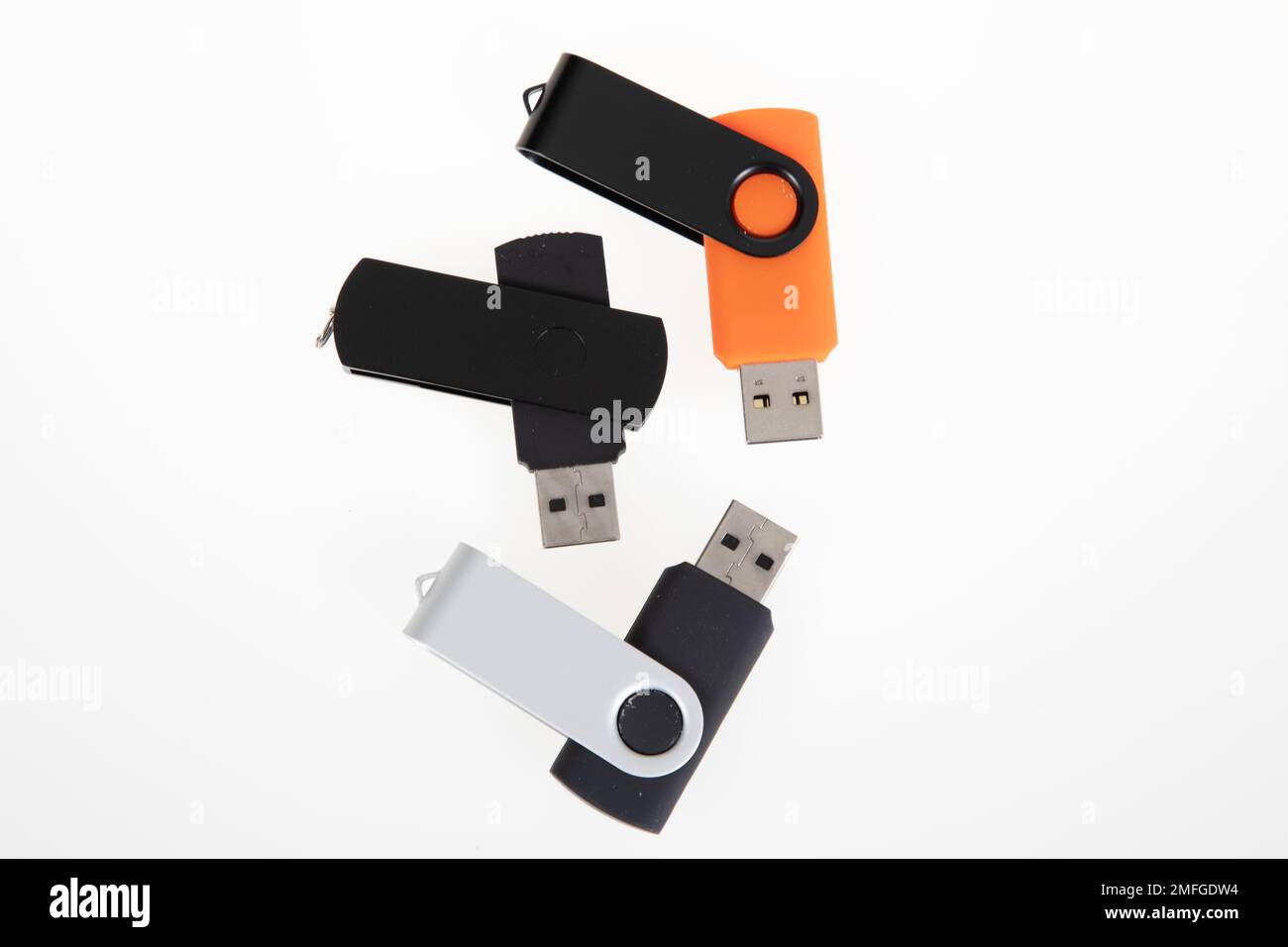 USB flash drive memory sticks in flat style Advertising branding ...