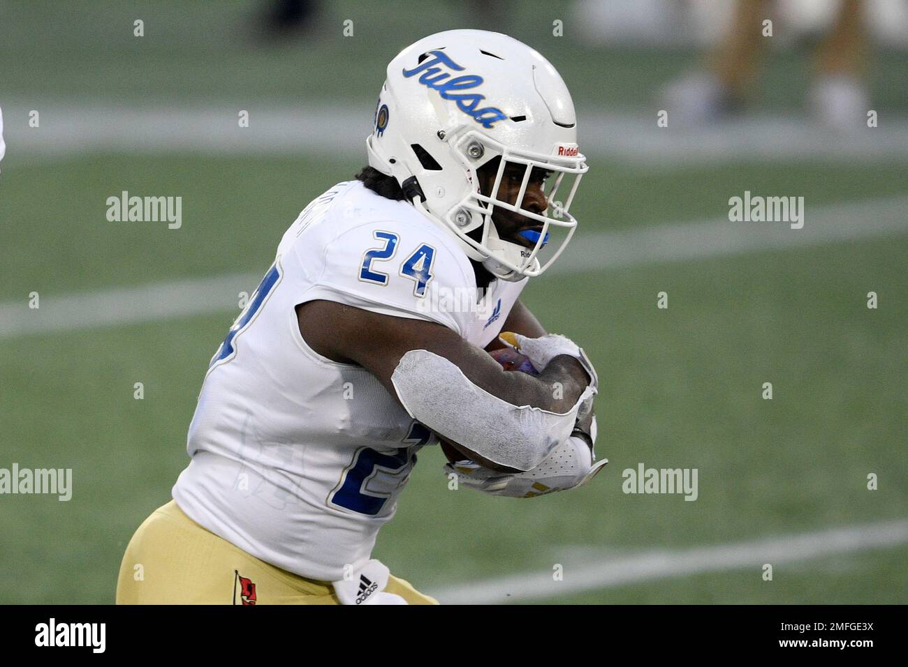 Tulsa running back Corey Taylor II (24) runs with the ball during the ...