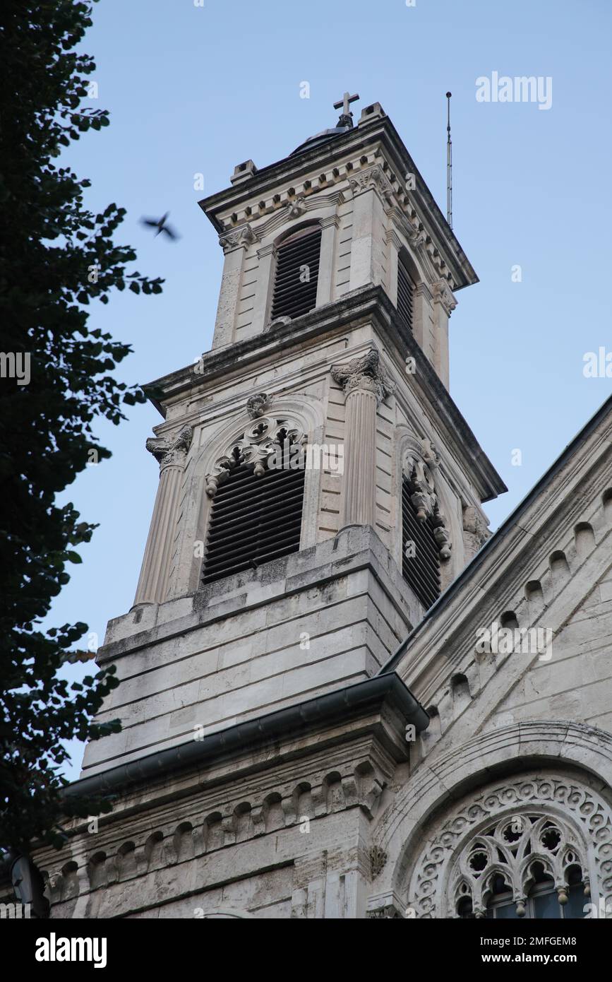 Hagia Triada Greek Orthodox Church in Istanbul City, Turkiye Stock ...