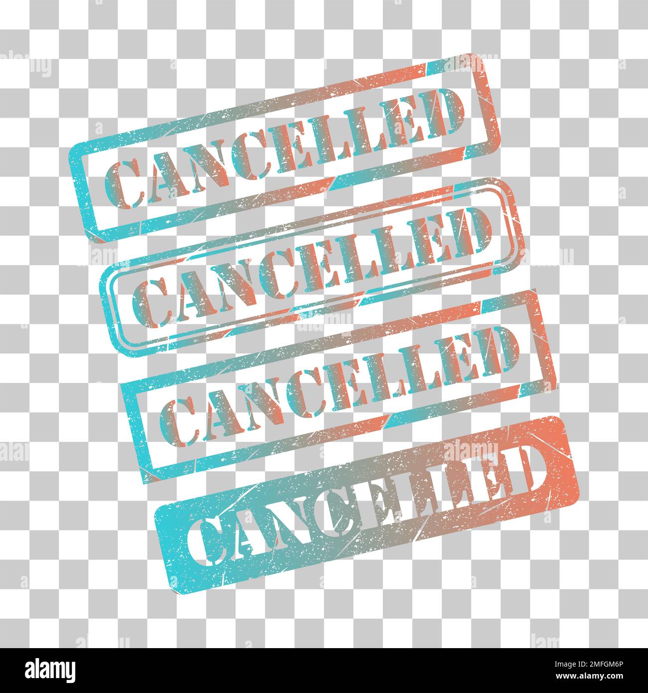 Canceled badge Stock Vector Images - Alamy