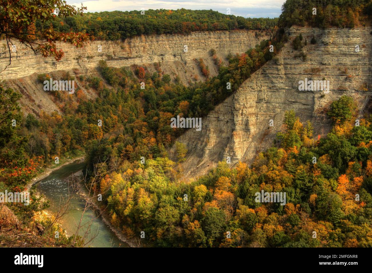 Genesee river fall hi-res stock photography and images - Alamy