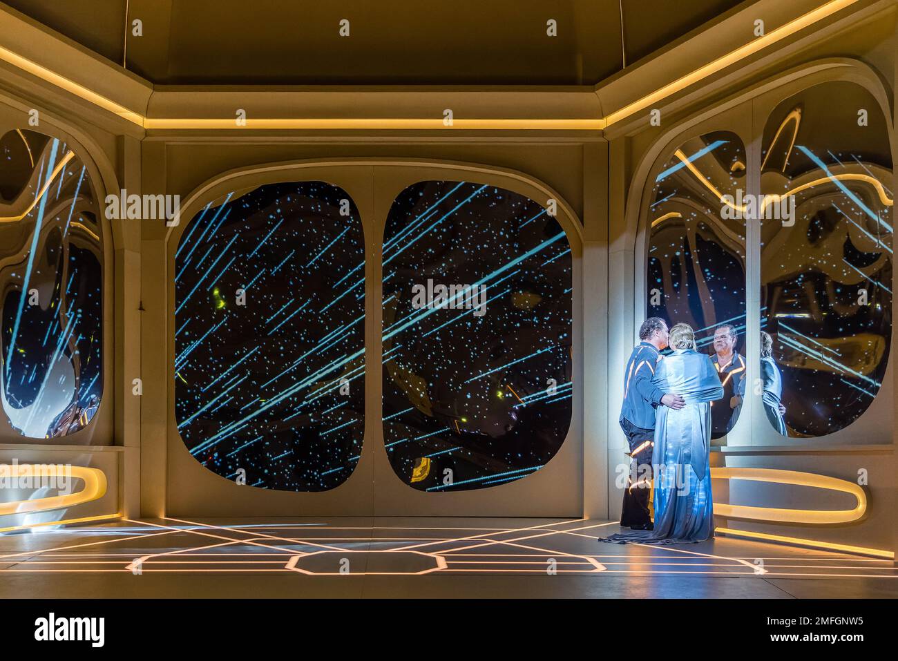 PRODUCTION - 23 January 2023, Brandenburg, Cottbus: Catherine Foster ...