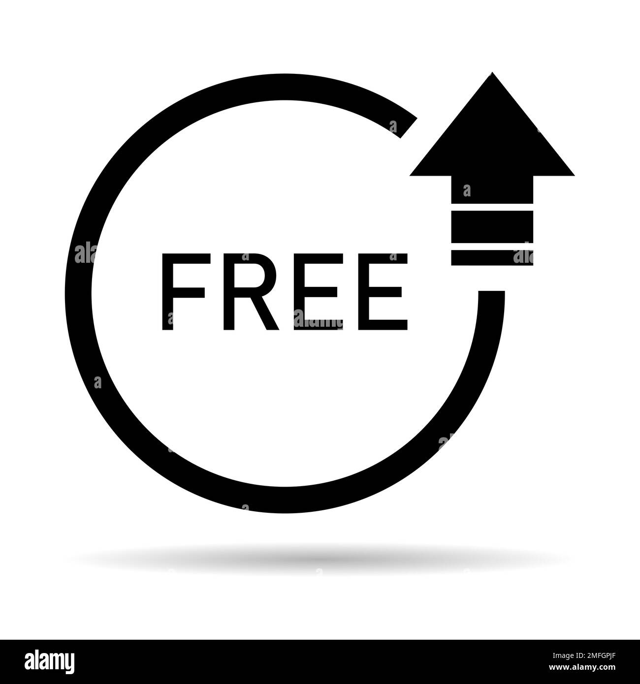 Free web button sign, promotion design label icon, gratis business ...