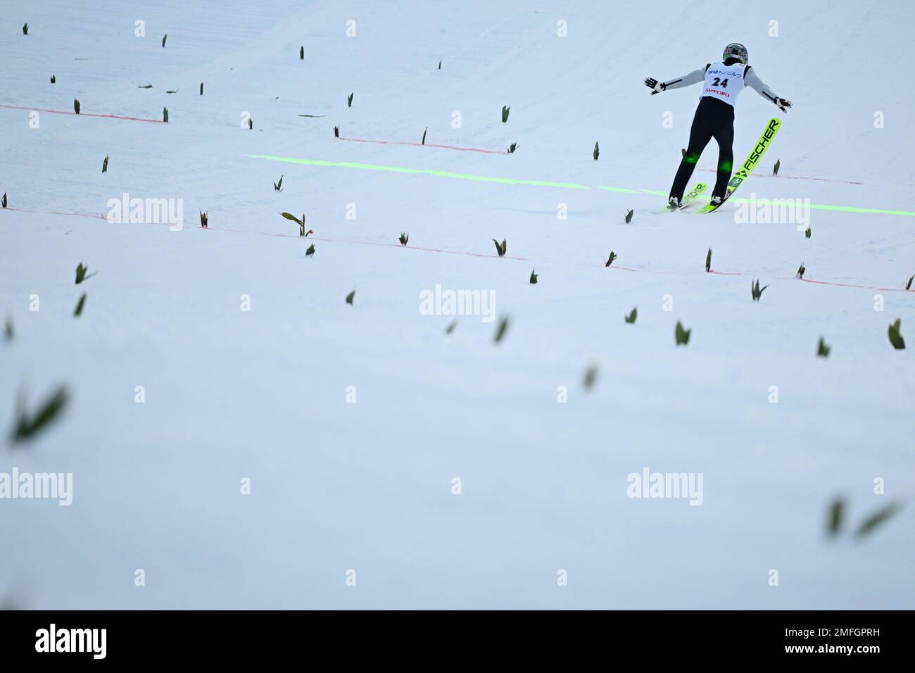 Sapporo, Hokkaido, Japan. Credit: MATSUO. 21st Jan, 2023. Ren Nikaido ...