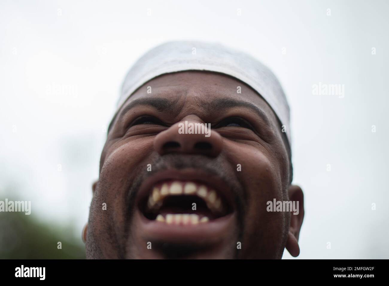 Wagner Luiz Abreu Machado, a priest from the Afro-Brazilian faith ...