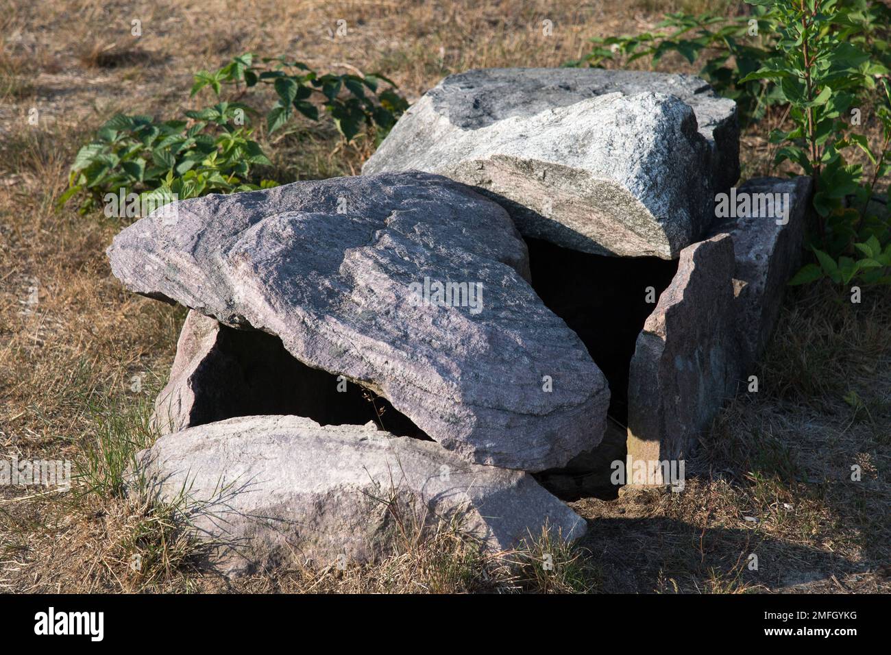 Stone Cirle of Prehistoric Goth burial ground Rezerwat przyrody ...