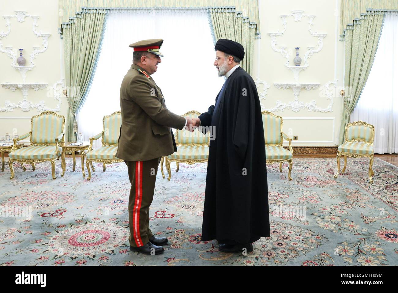 January 24, 2023, Tehran, Tehran, Iran: A handout photo made available ...