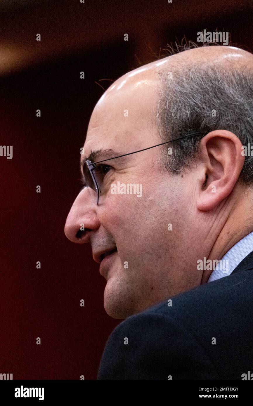 Greece, Athens on 2023-01-23. Greek Prime Minister Kyriakos Mitsotakis ...