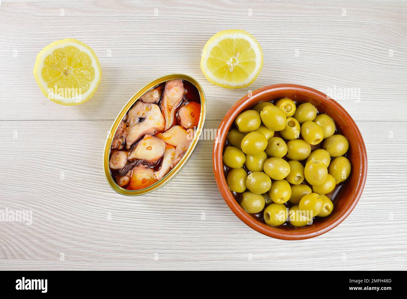 Tinned octopus hi-res stock photography and images - Alamy