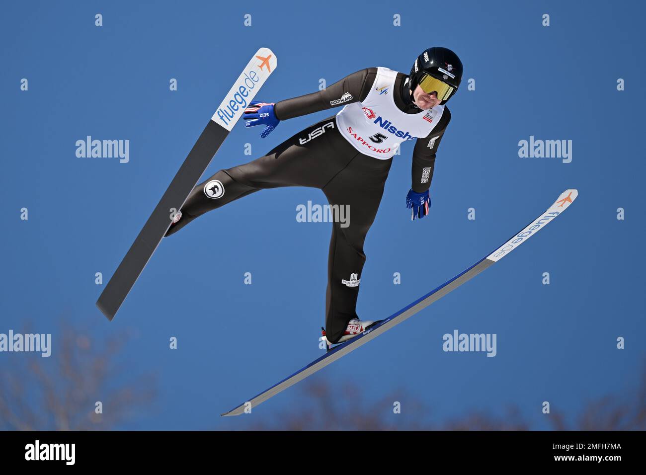 Sapporo, Hokkaido, Japan. Credit: MATSUO. 22nd Jan, 2023. Casey LARSON ...