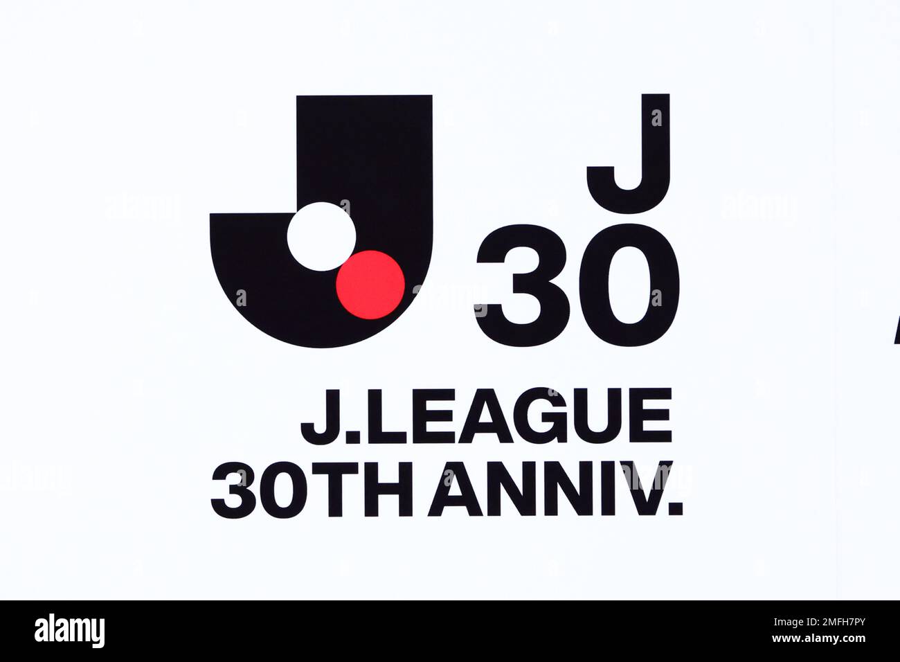 Tokyo, Japan. 25th Jan, 2023. J 30 J League 30th Anniversary Logo ...