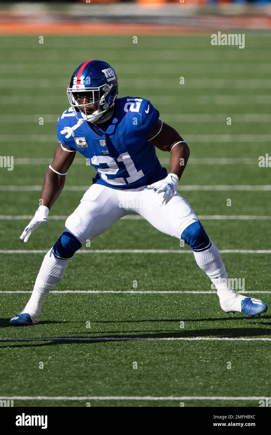 New York Giants strong safety Jabrill Peppers (21) during an NFL ...