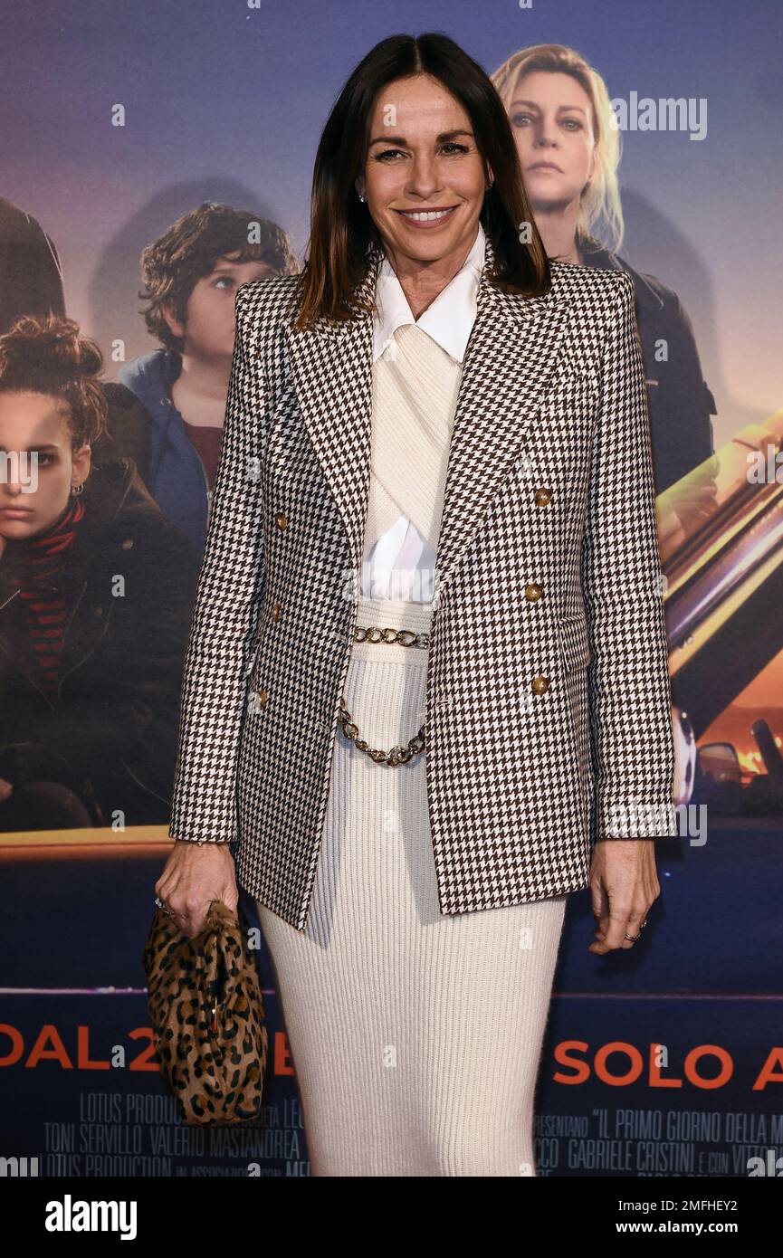 Milan - Film premiere: “The first day of my life“ - Cristina Parodi ...