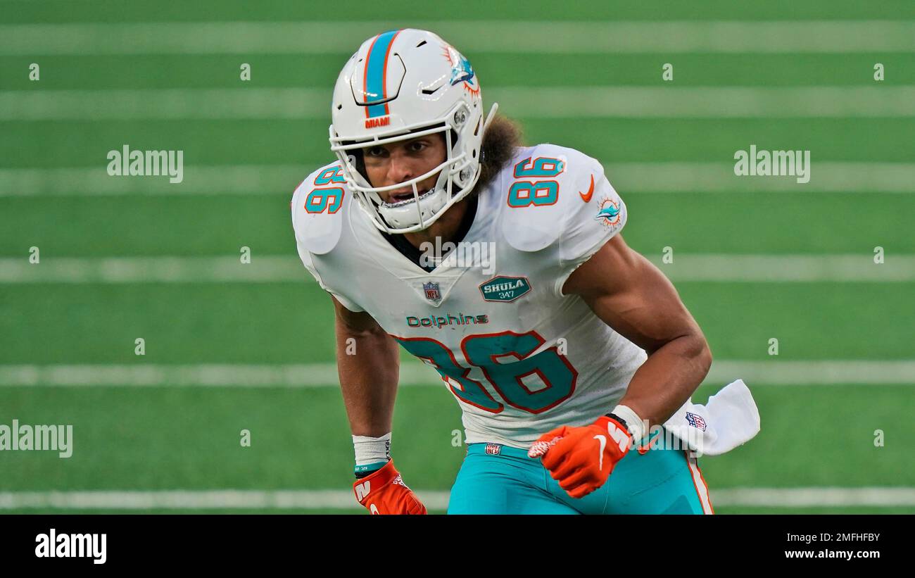 Miami Dolphins' Mack Hollins during the second half of an NFL football ...