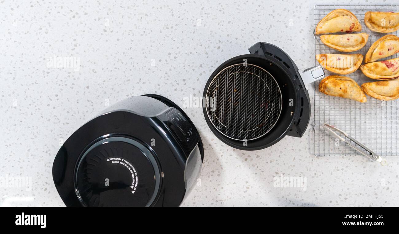 Sweet Cherry Empanadas in Air Fryer Stock Photo - Alamy