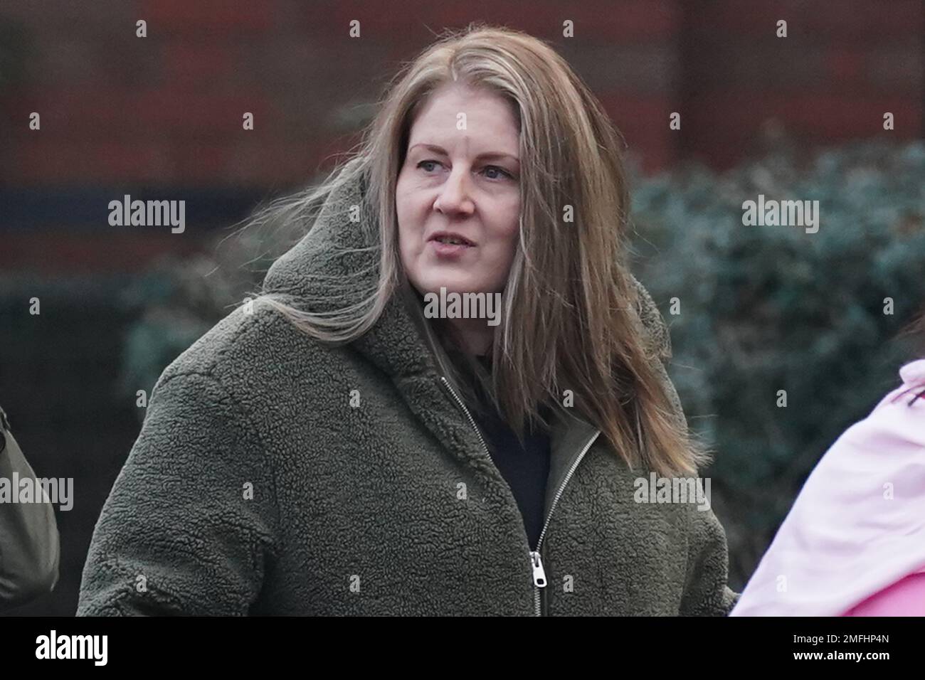 Sarah Andrews arrives at Nottingham Magistrates' Court where Nottingham ...