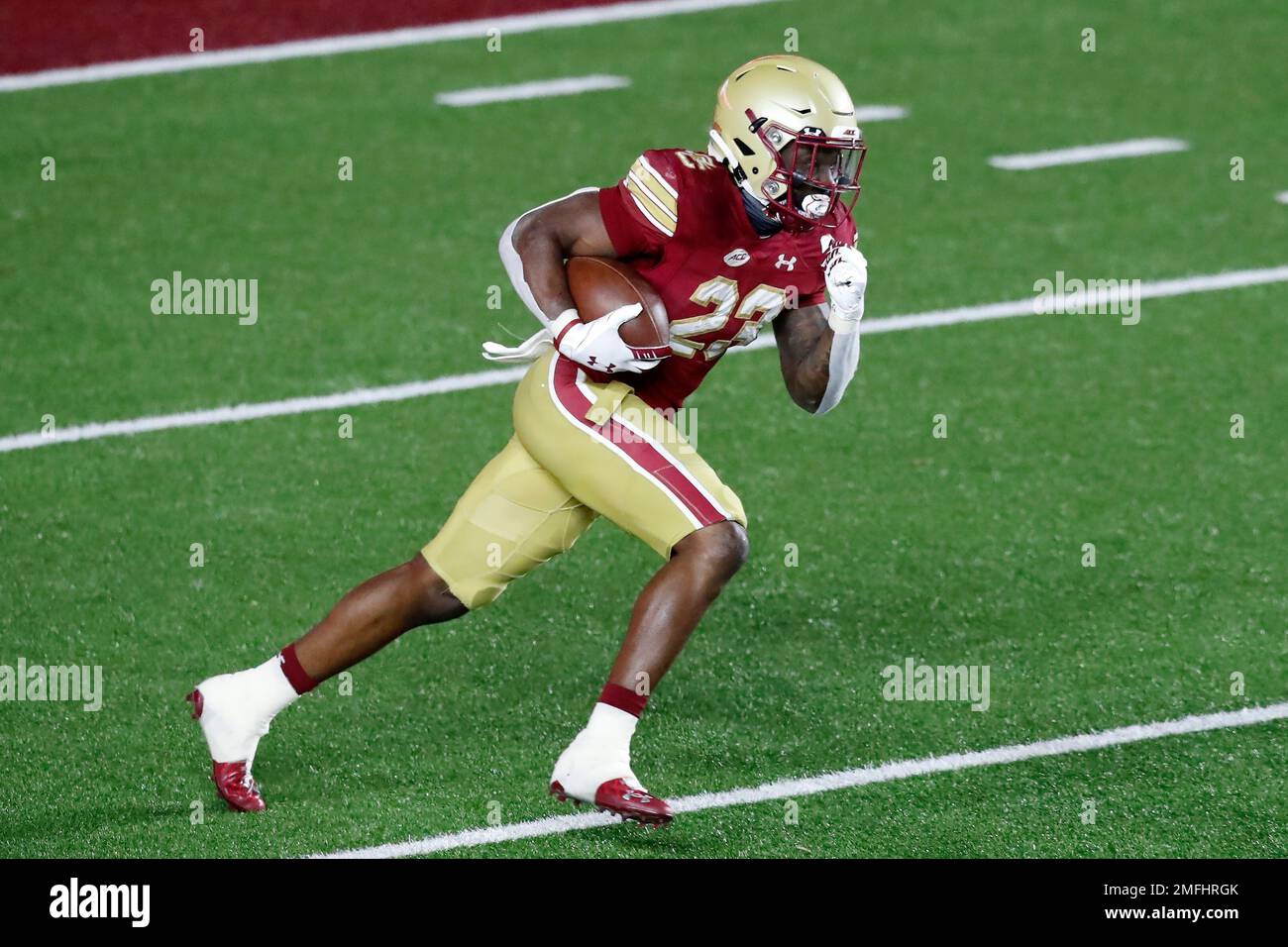 Boston College running back Travis Levy plays against Louisville during ...