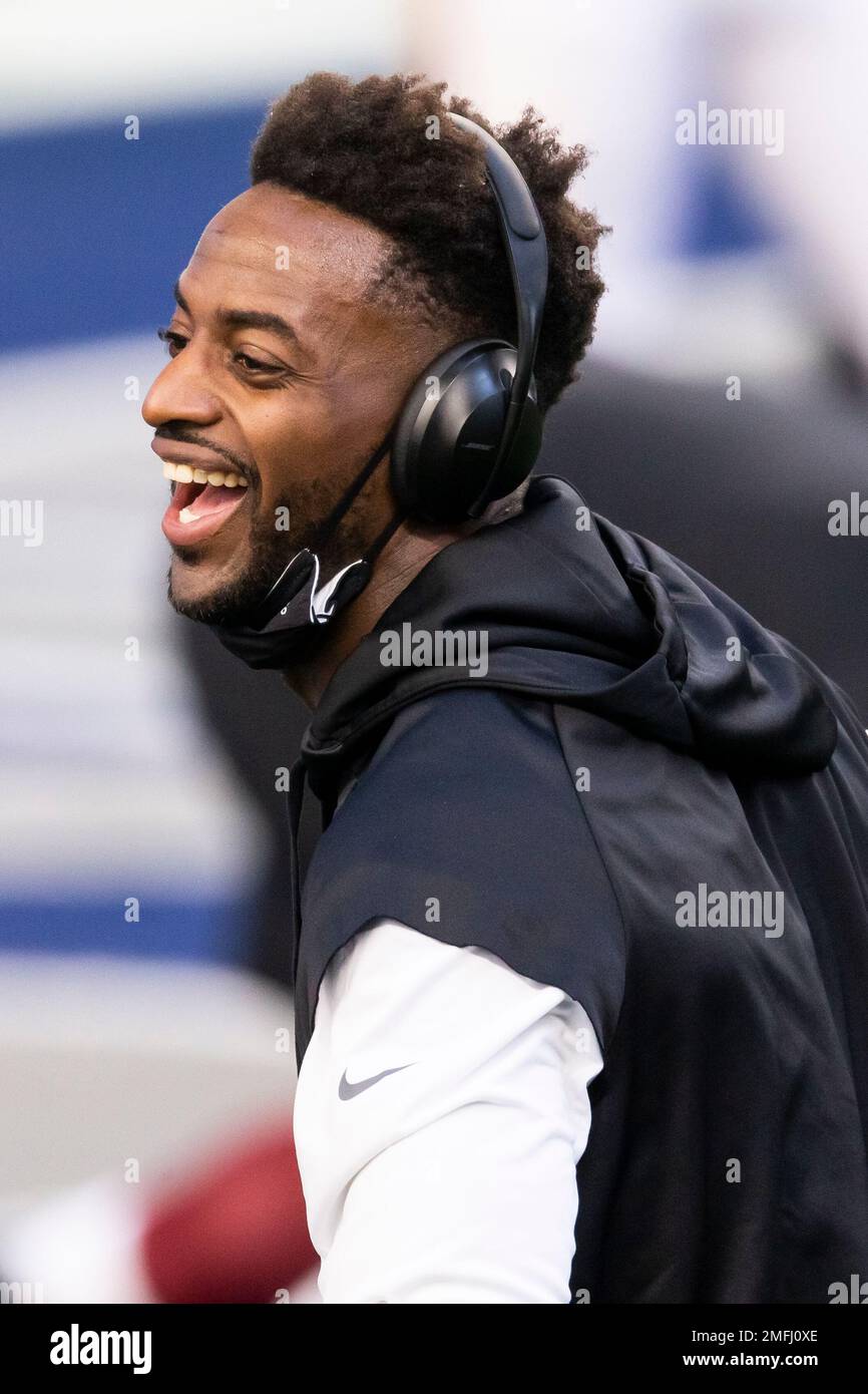 Washington Football Team wide receiver Dontrelle Inman (80) warms up ...