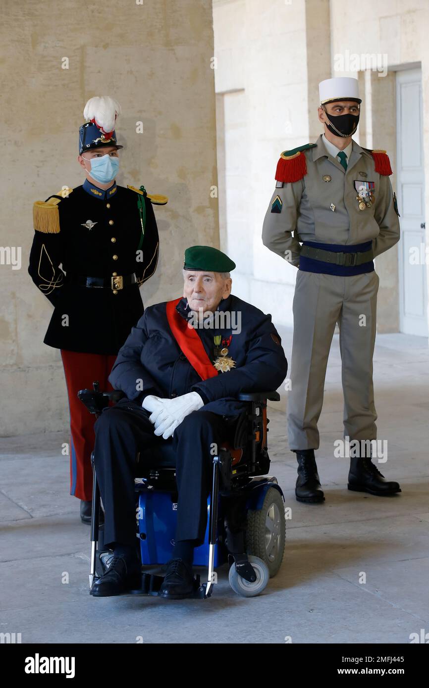 Hubert Germain, a WWII Resistance fighter and the last "Compagnon de la ...