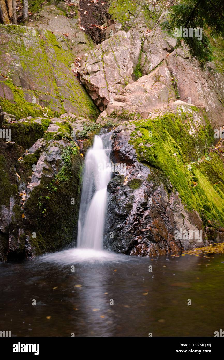 This image is of Morgan falls located in Northwestern Wisconsin. This ...