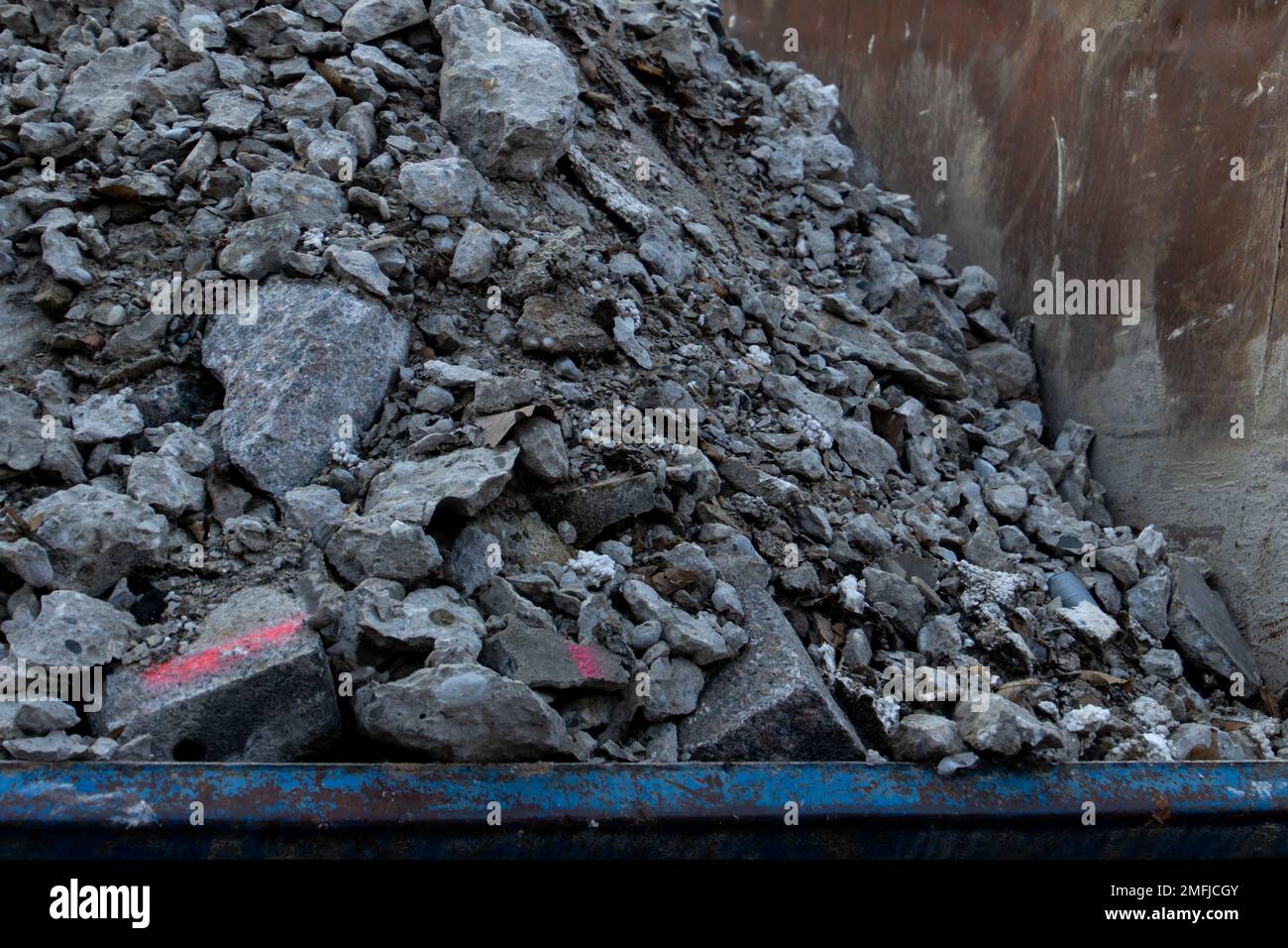 Construction waste concrete rubble hi-res stock photography and images ...