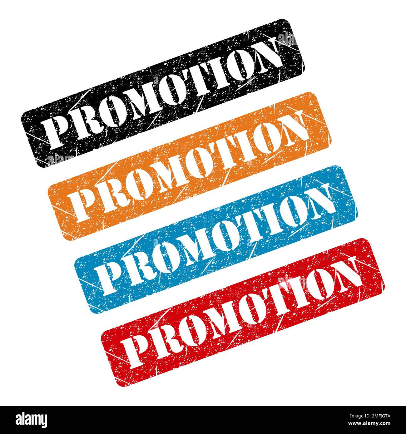 Set of Promotion stamp symbol, label sticker sign button, text banner ...