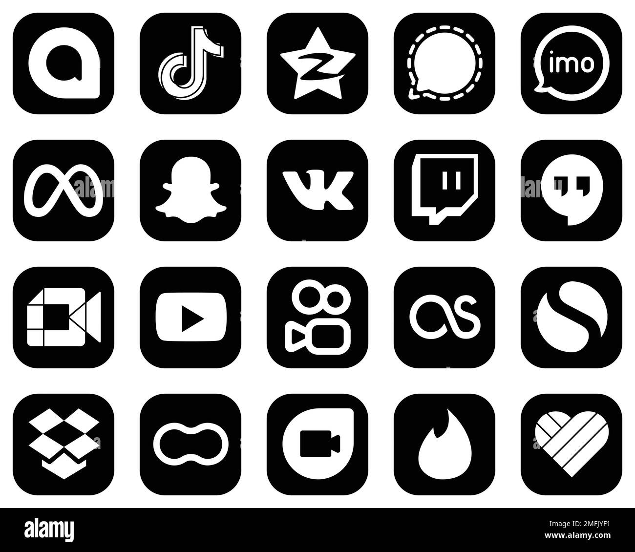 Social Media Names And Logo