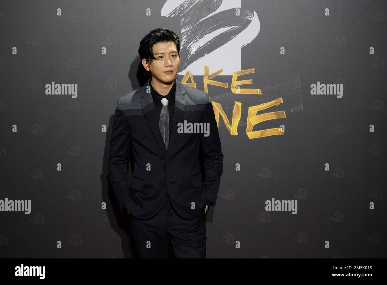 Taiwanese actor Mo Tzu-yi arrives at the 57th Golden Horse Awards in ...