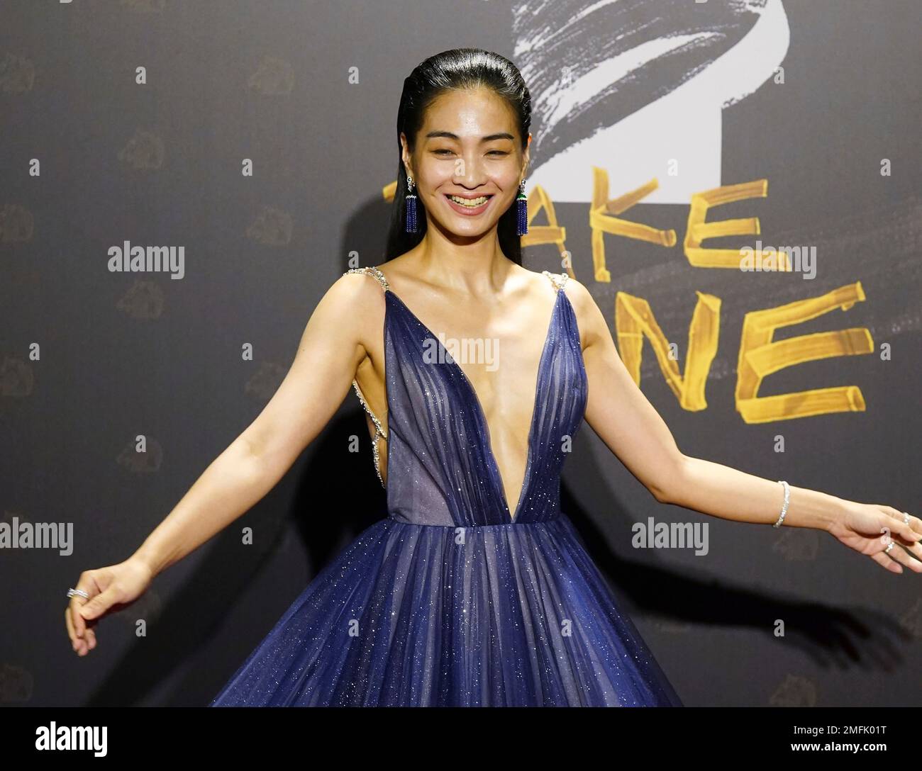 Taiwanese actress Vera Chen arrives at the 57th Golden Horse Awards in ...