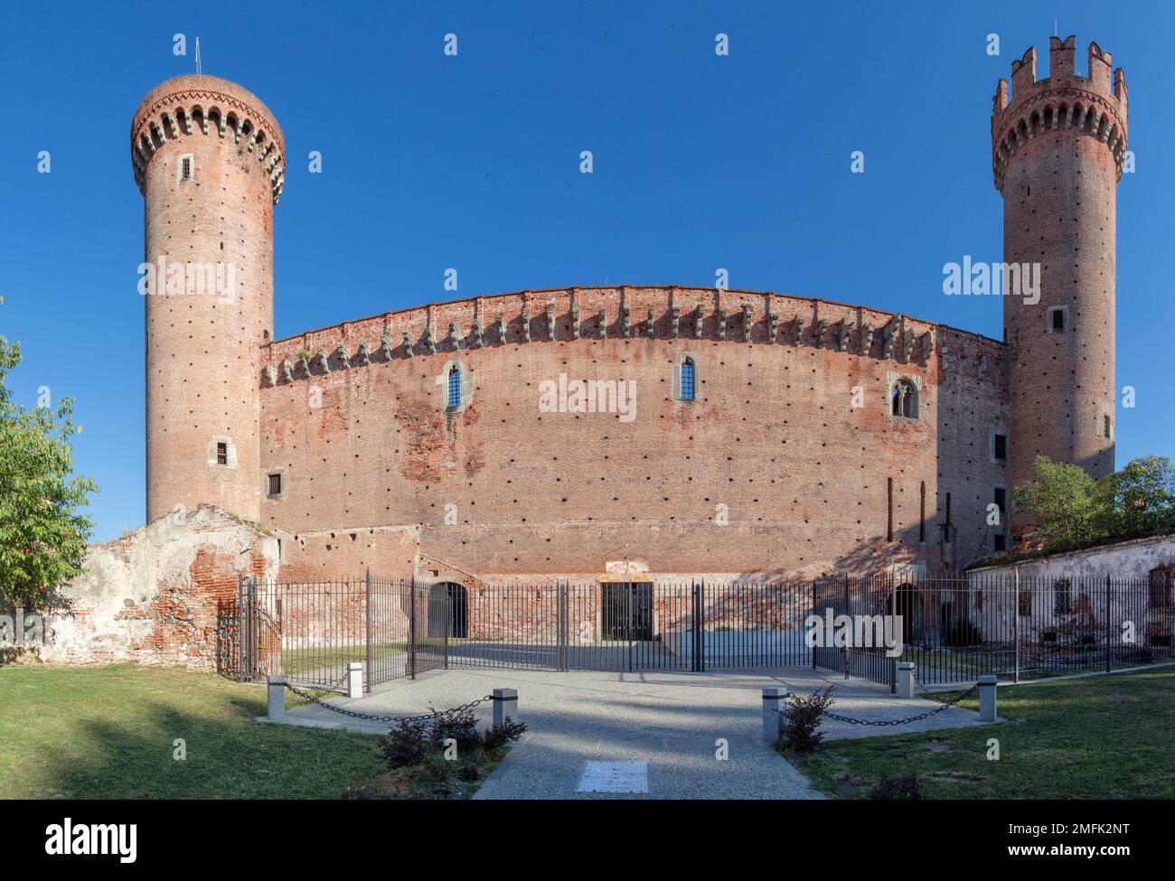 Ivrea - The castle Castello di Ivrea Stock Photo - Alamy