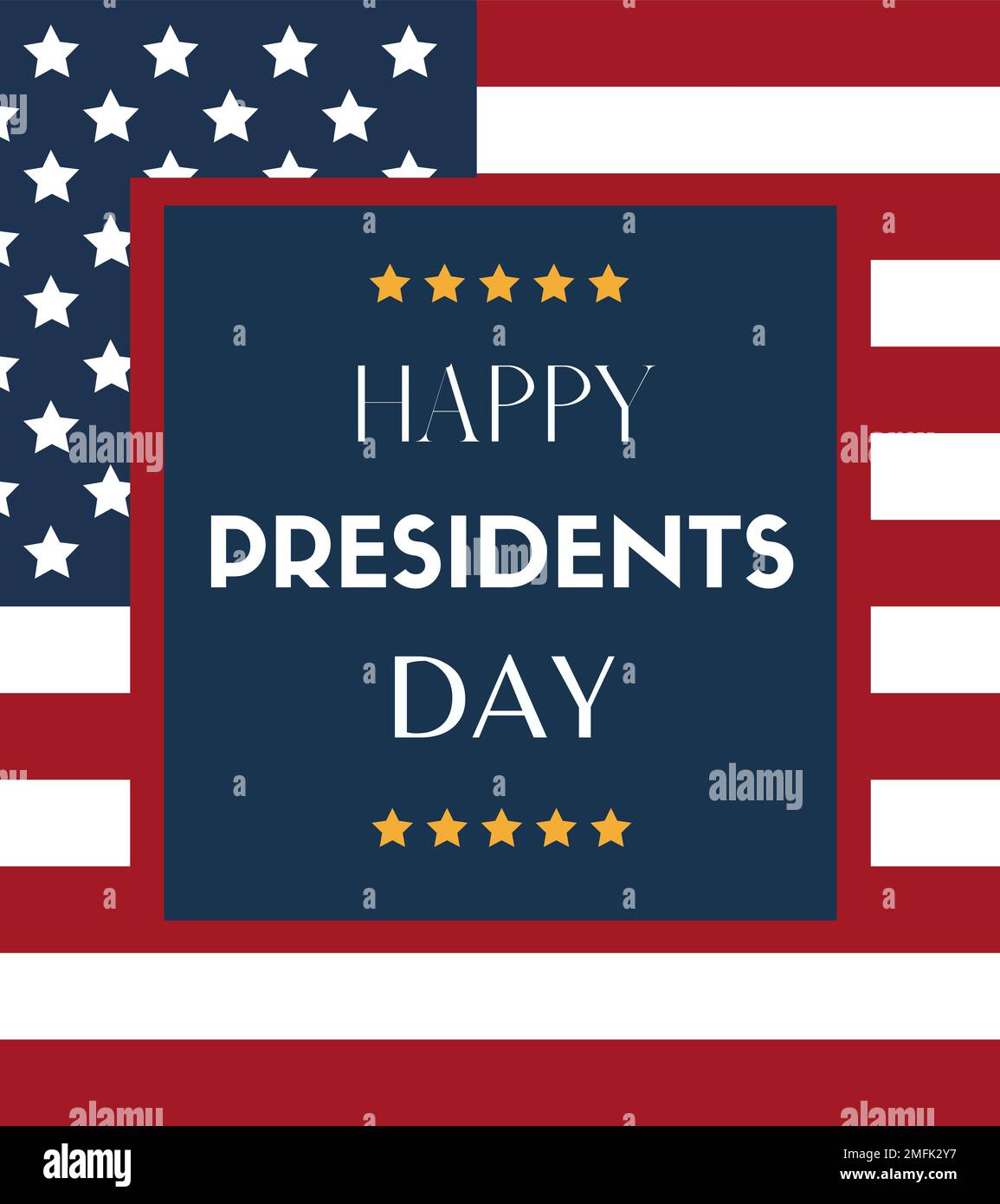 Happy Presidents Day for United states America poster, card, background ...